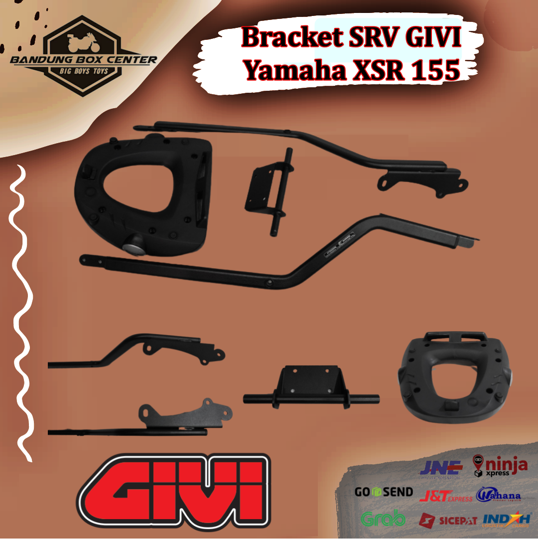 Bracket Box Givi XSR 155 atau Breket Braket Touring SRV GIVI Original ...