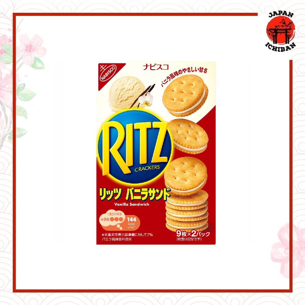 Mondelez Ritz Sandwich Crackers Biskuit Kraker 160g Original Japan ...
