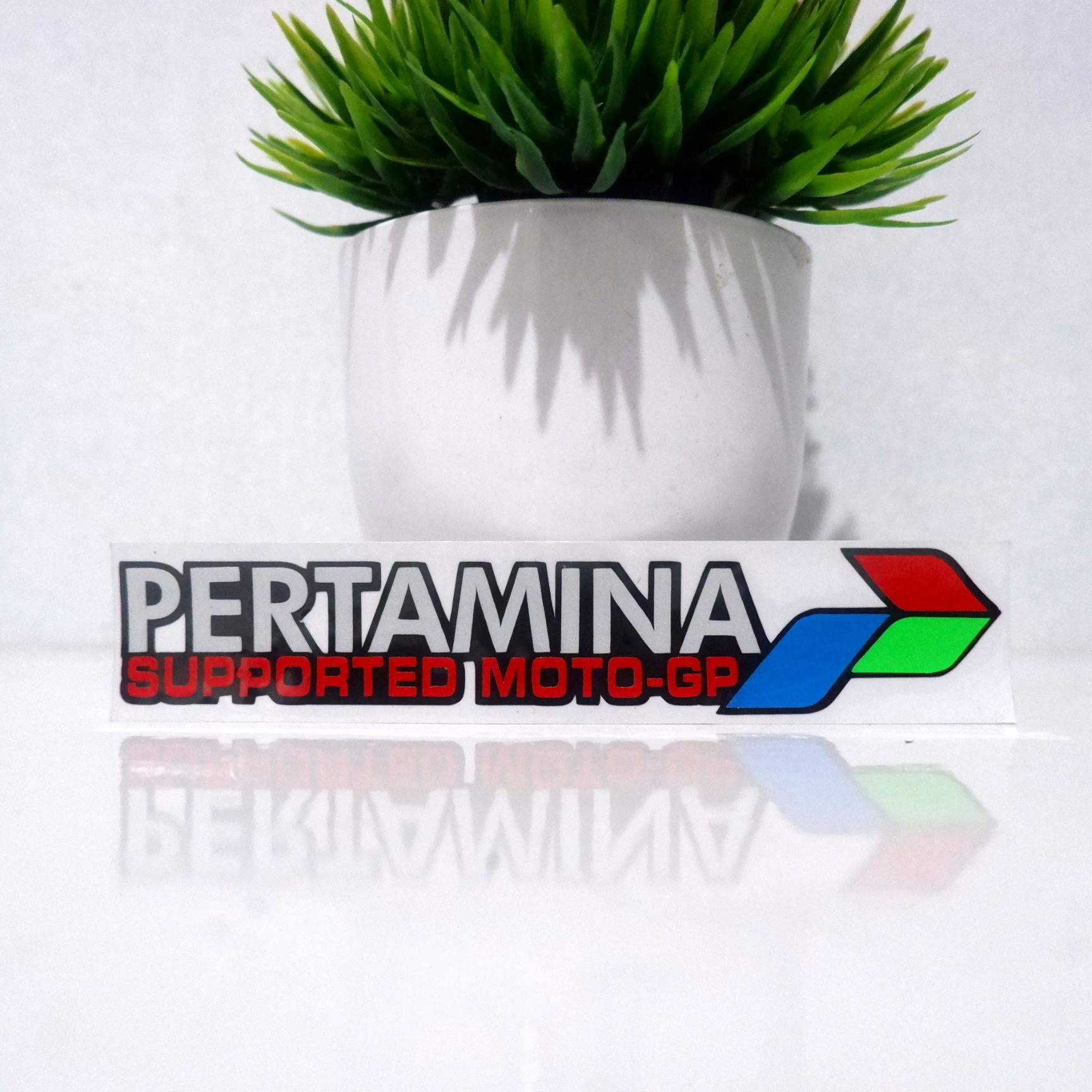 Sticker PERTAMINA untuk di HELM, MOBIL atau MOTOR , Sticker Cutting ...