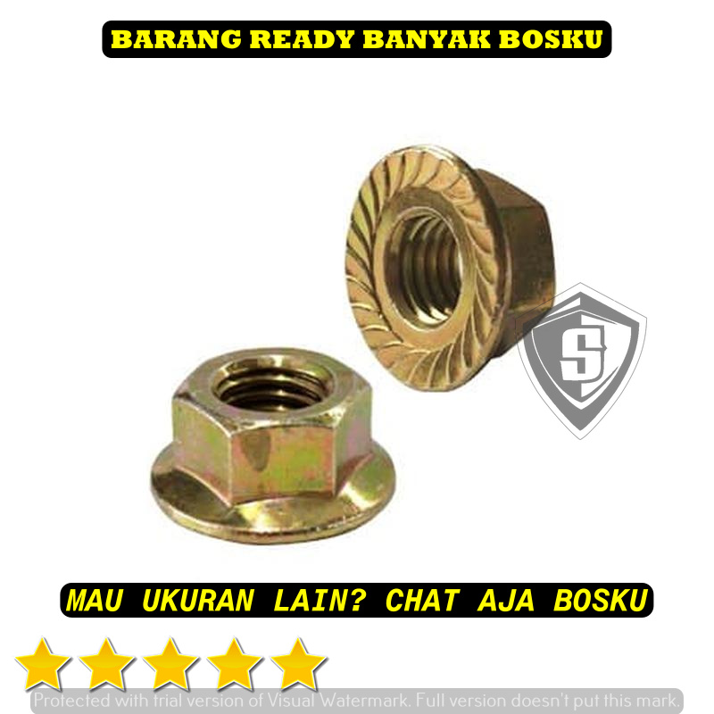 1 pcs BMNC 5/8x2 Baut Mur NC 5/8'' x 2'' | Lazada Indonesia