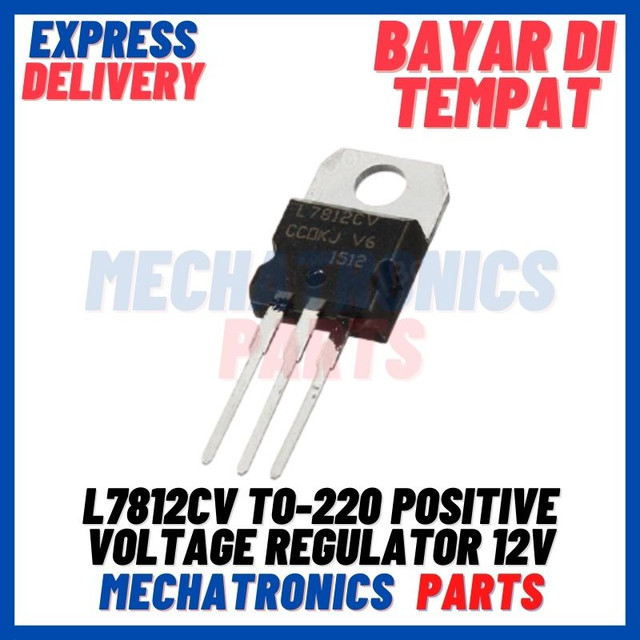 [ICS-0003] L7812CV L7812 LM7812 TO-220 POSITIVE VOLTAGE REGULATOR 12V ...