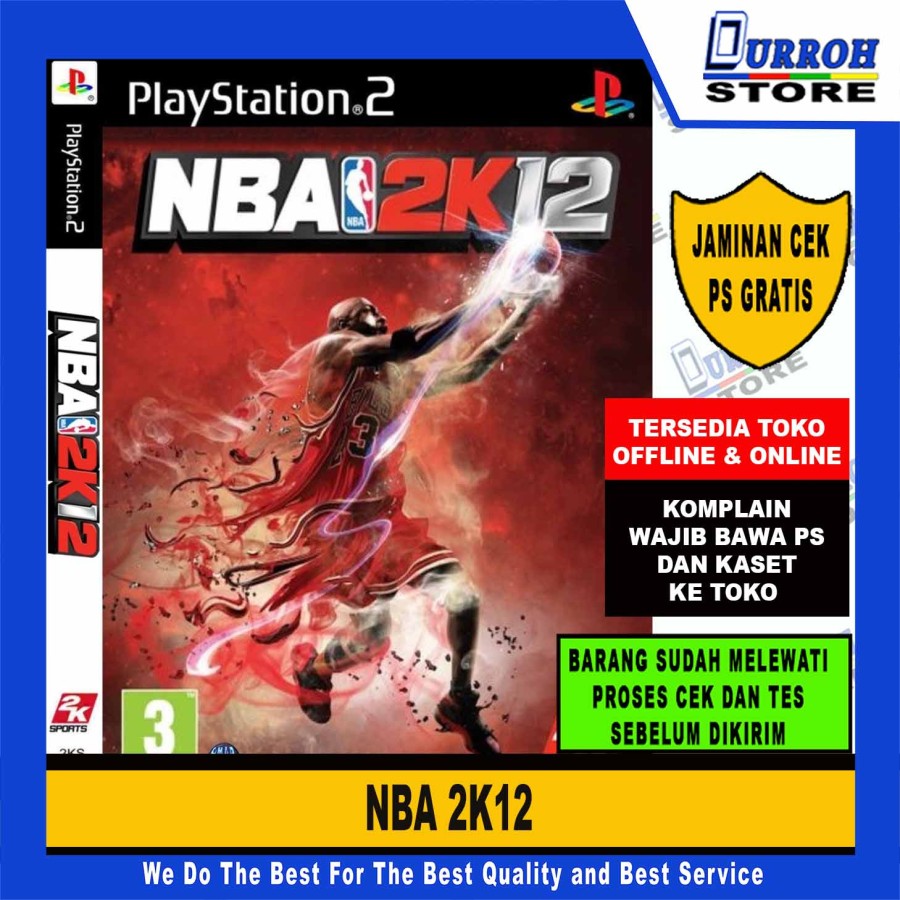 KASET GAME PS 2 NBA 2K12 | Lazada Indonesia