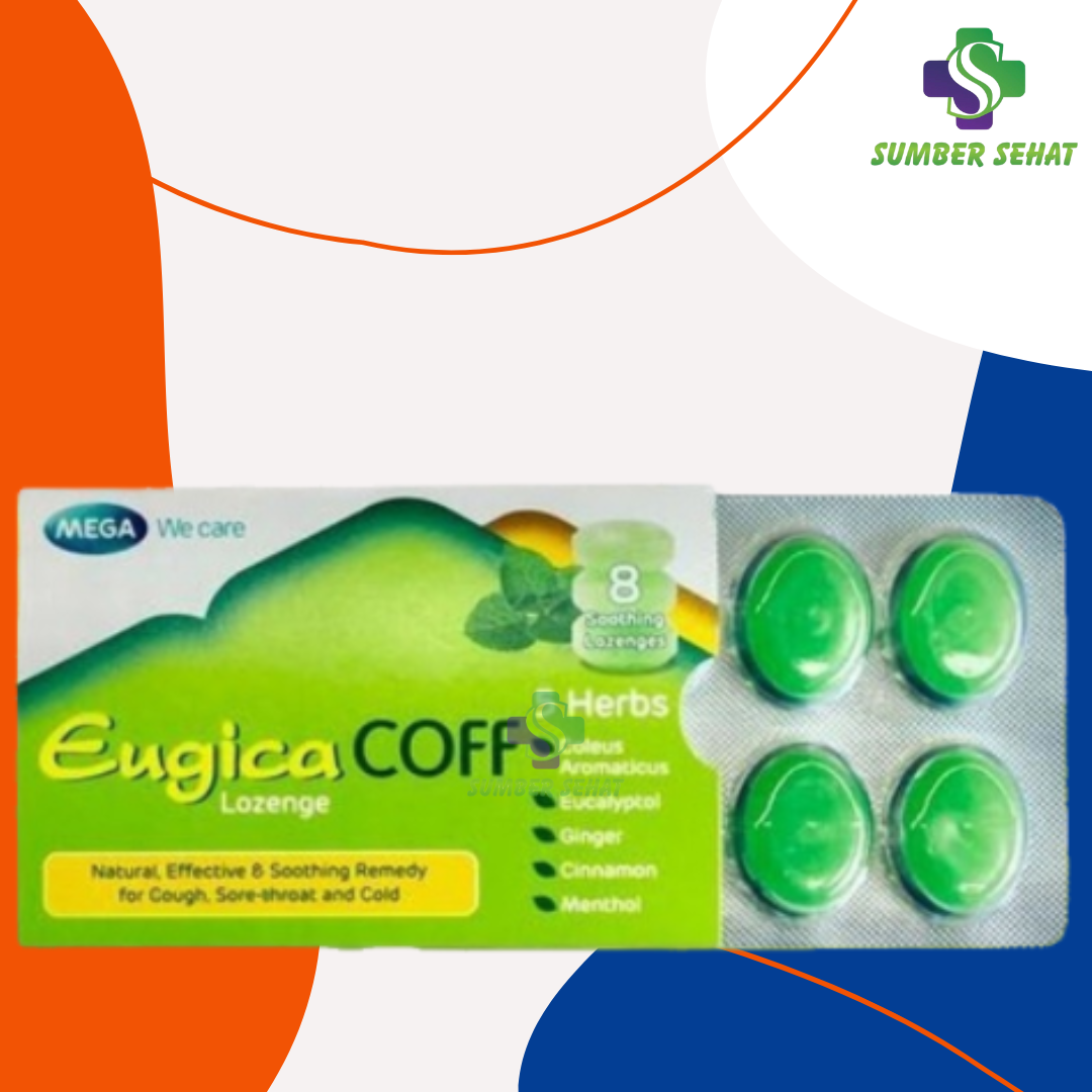 MEGA WE CARE EUGICA COFF HERBAL STRIP 8 LOZENGES | Lazada Indonesia