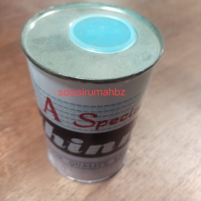 THINNER A SPECIAL 1/2 L THINER TINNER 1/2L KALENG BESI 500ML 500 ML 0 ...