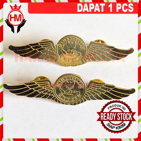 Brevet Wing Logo Bela Negara Lencana Bela Negara NKRI Murah - Harapan ...