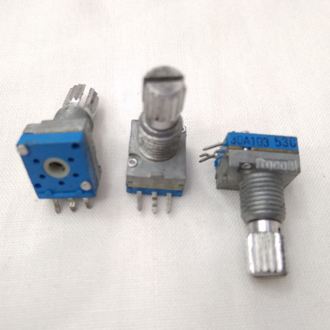 Potensio Putar Insulated A10K Mono 3Pin Drat standart TOCOS FOR HUPER ...