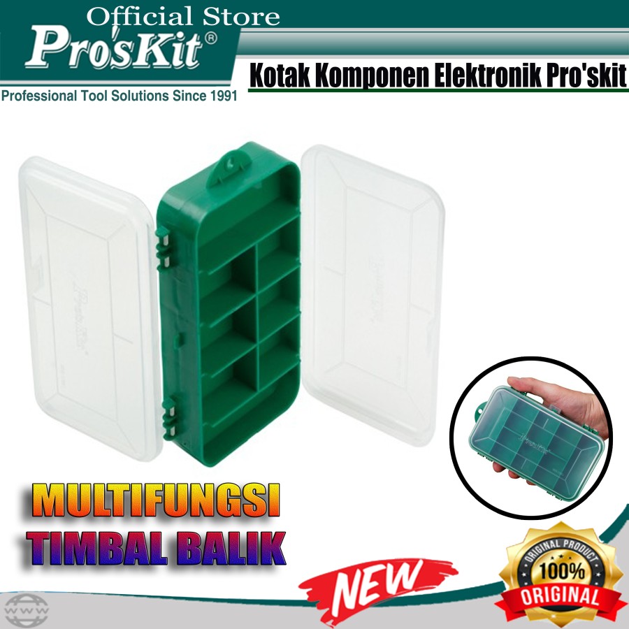Pro'skit Storage Box Multifungsi - Box Sparepart Kotak Mini Proskit 103 ...
