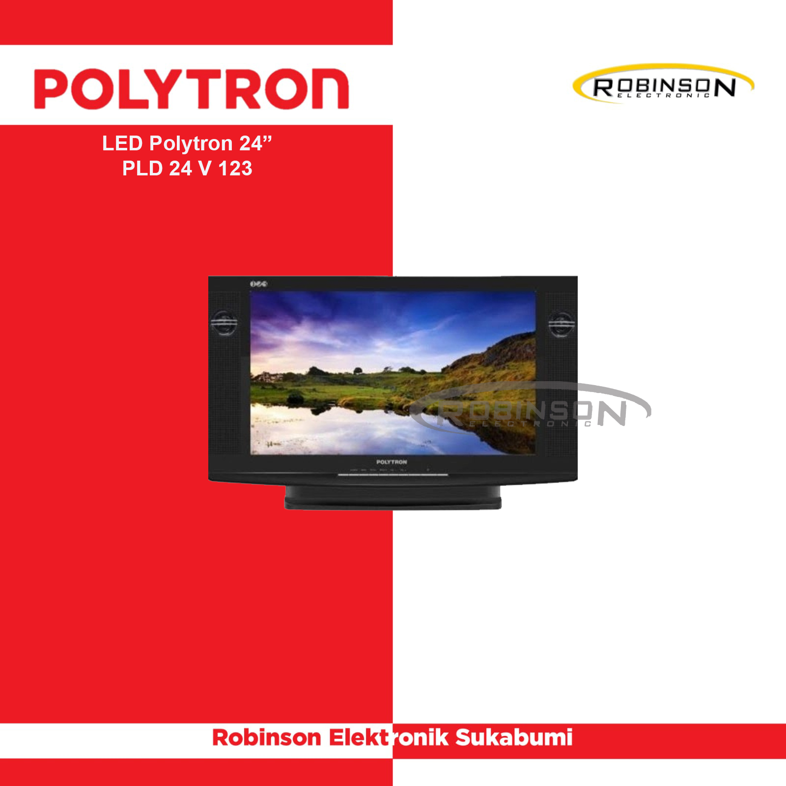 LED Tabung Polytron 24Inch PLD 24 V 123 Digital TV | Lazada Indonesia