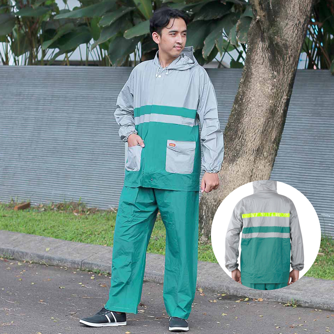 Jas Hujan Murah Setelan Jas Hujan Pria Raincoat Motor Pria Jaket Hujan ...