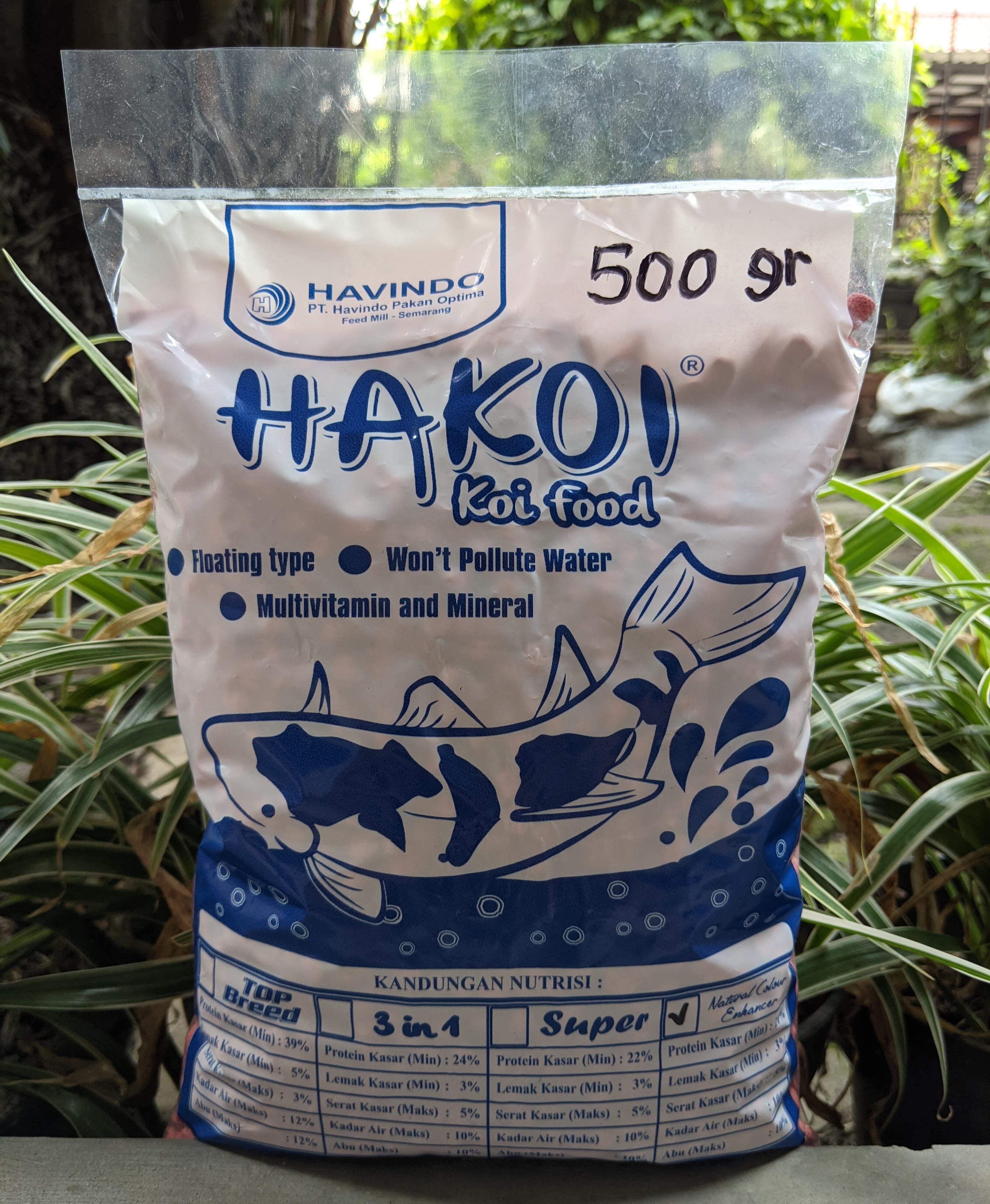 Pakan Koi Pelet 2mm Hakoi / Makanan Koi 500gr - 1kg | Lazada Indonesia
