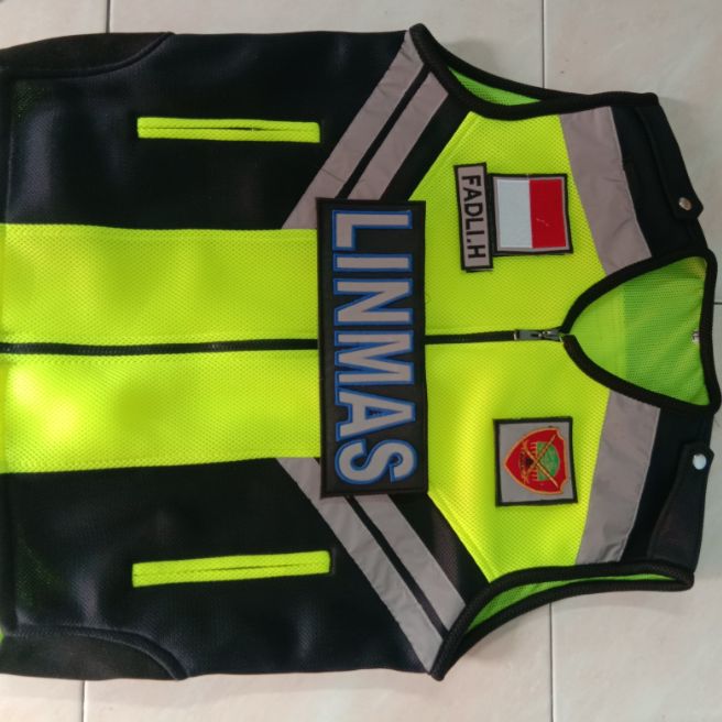 rompi linmas jala double mes tebal | Lazada Indonesia