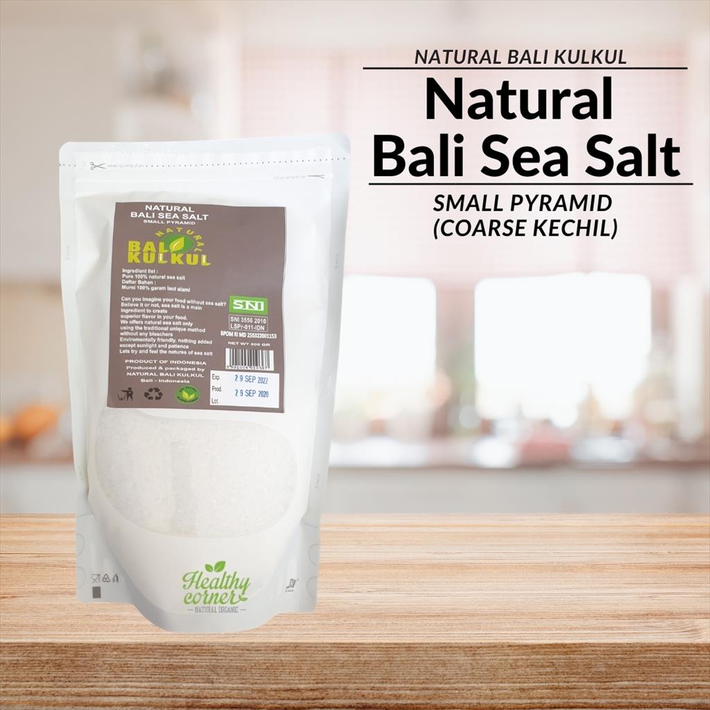 Bali Kulkul Sea Salt ( Coarse Kechil Small Pyramid ) 500g Garam Laut ...