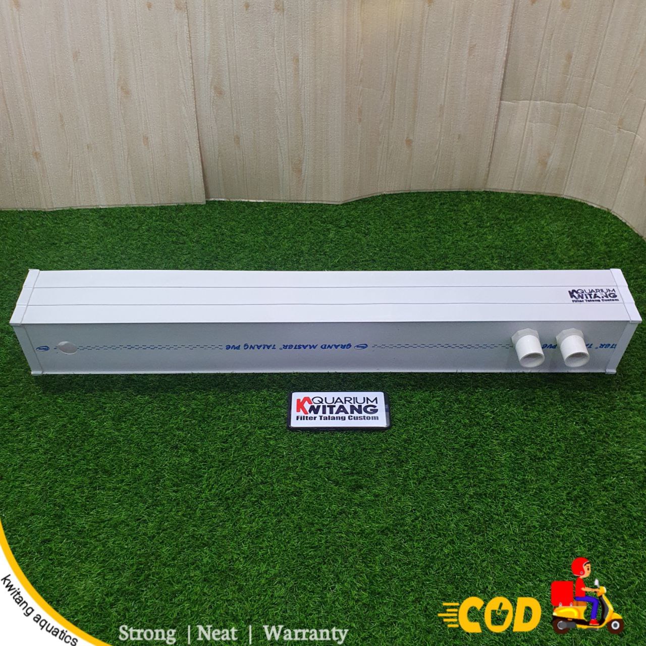 Talang Waterfall / Talang Filter Waterfall 100Cm Aquarium Kolam + Tutup ...