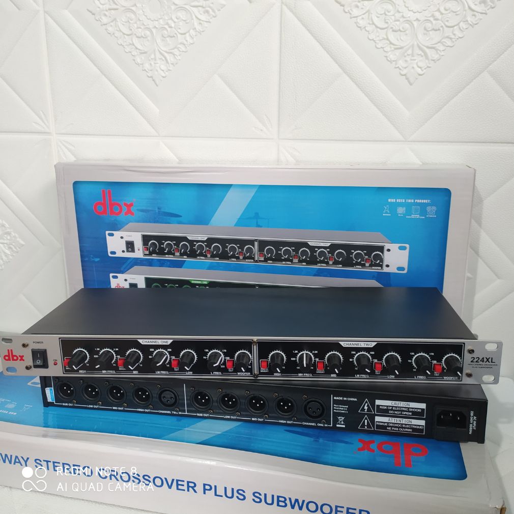 Crossover DBX 224 XL Plus Subwoofer | Lazada Indonesia