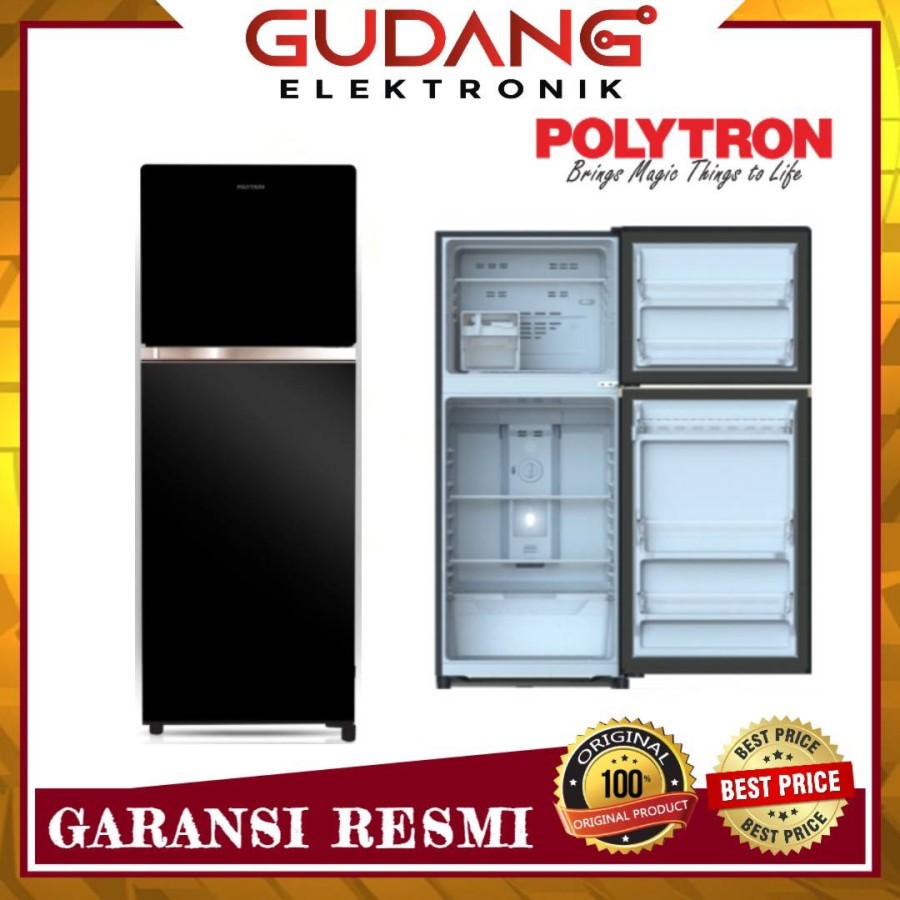 LEMARI ES 2 PINTU POLYTRON PRW 29 MN NEW KULKAS POLYTRON PRW 29MN ...
