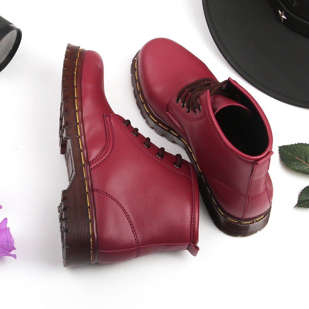 sepatu boots wanita, sepatu dokmart boot wanita, docmart boot cewek ...