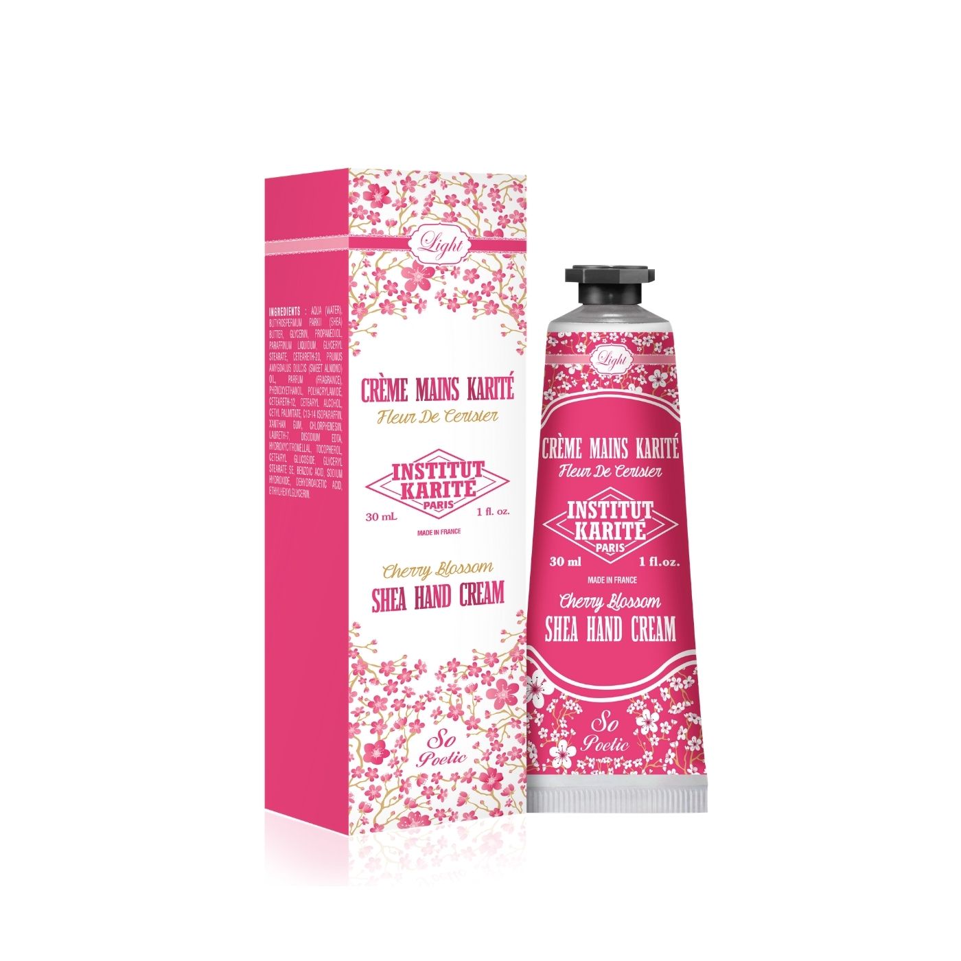 Institut Karite Shea Hand Cream Cherry Blossom 30ml | Lazada Indonesia
