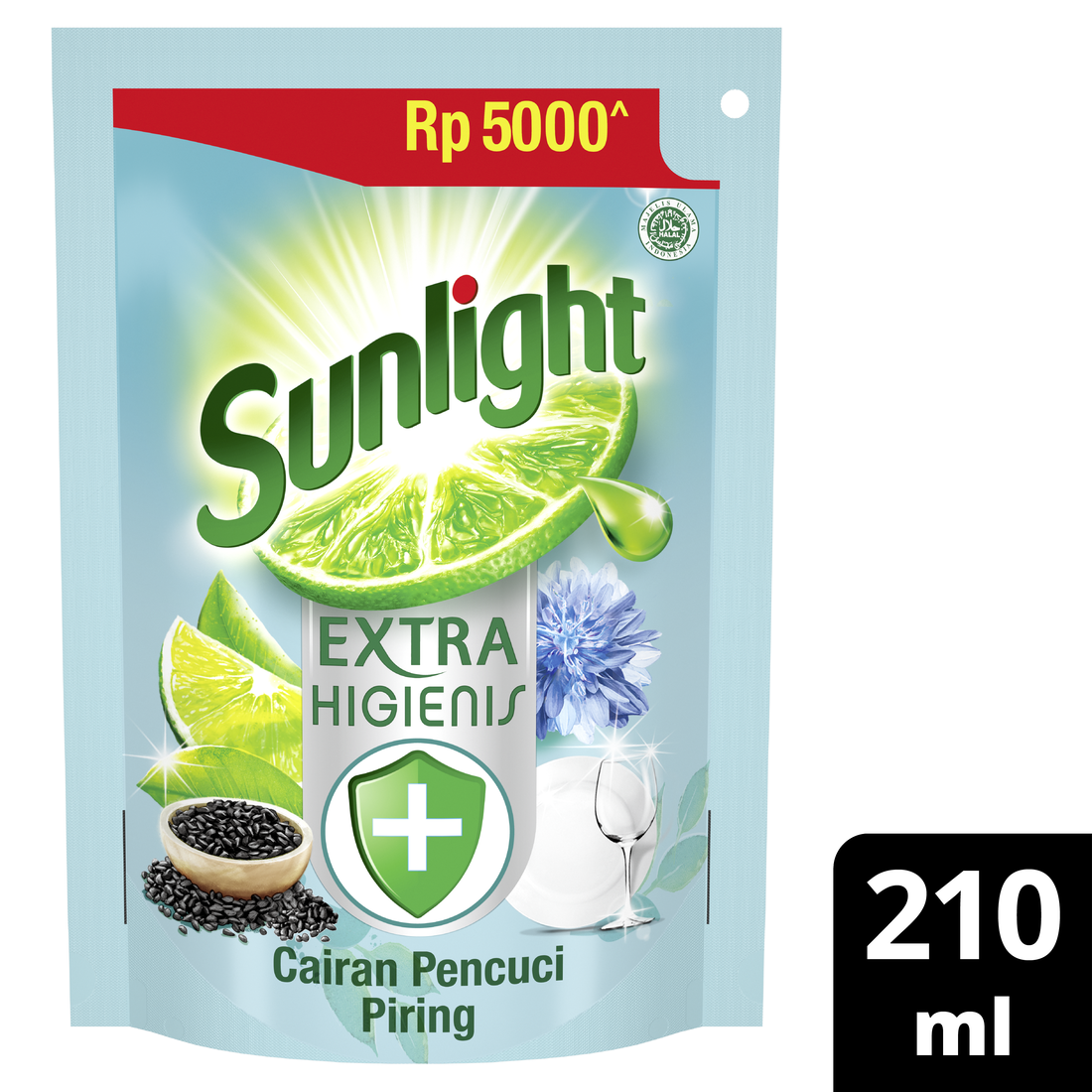 Sunlight Sabun Cuci Piring Higienis 210Ml - Isi 4 | Lazada Indonesia