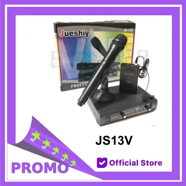 MIC WIRELESS JUESHIY JS 16 VHF 2 MIC HANDLE DIP KOMPONEN | Lazada Indonesia