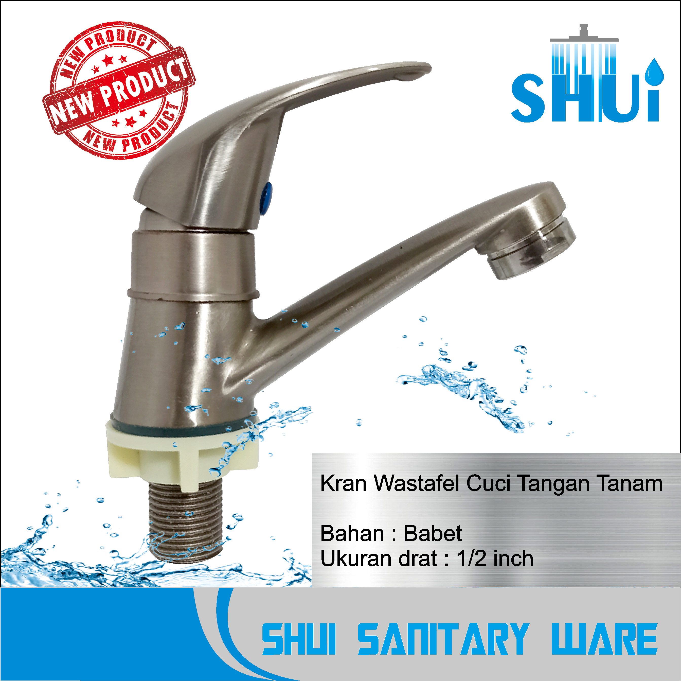 Keran Kran Wastafel | Kran Angkat Up Down Tanam | Kran Cuci Tangan ...