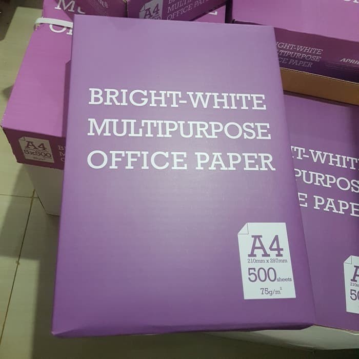KERTAS HVS A4 75 GRAM BMO PAPERONE | Lazada Indonesia
