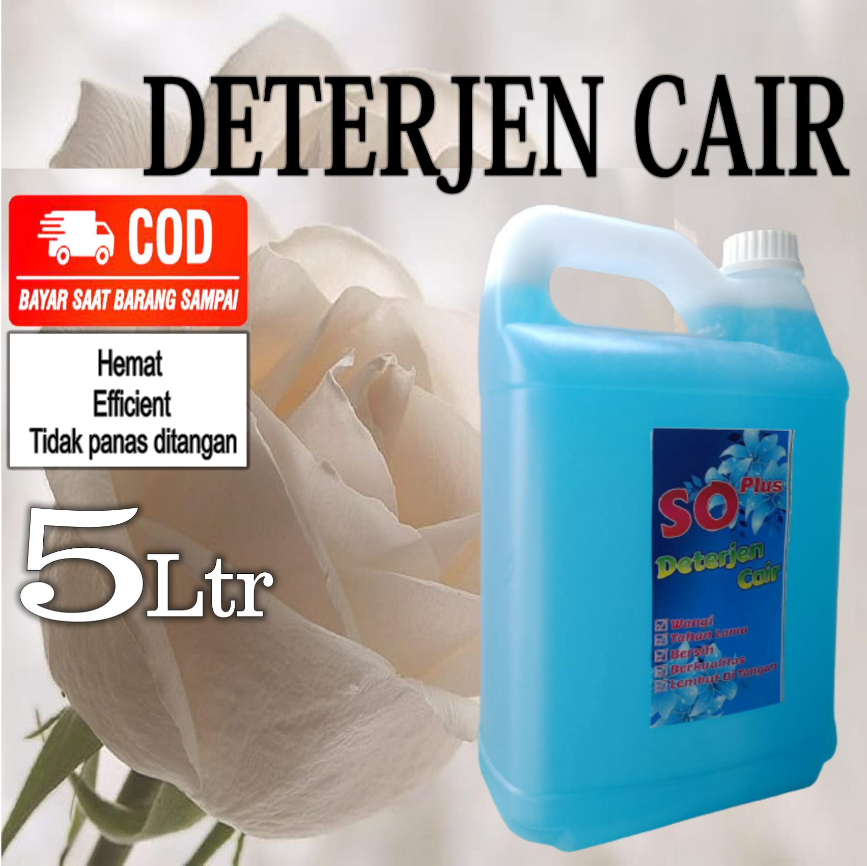 [COD] TERBARU....!!! Deterjen Cair 5 Liter - SOPlus Blue | Lazada Indonesia