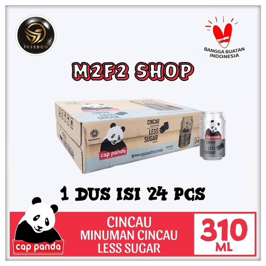 Cap Panda Grass Jelly Less Sugar Can | Minuman Cincau Rendah Gula ...