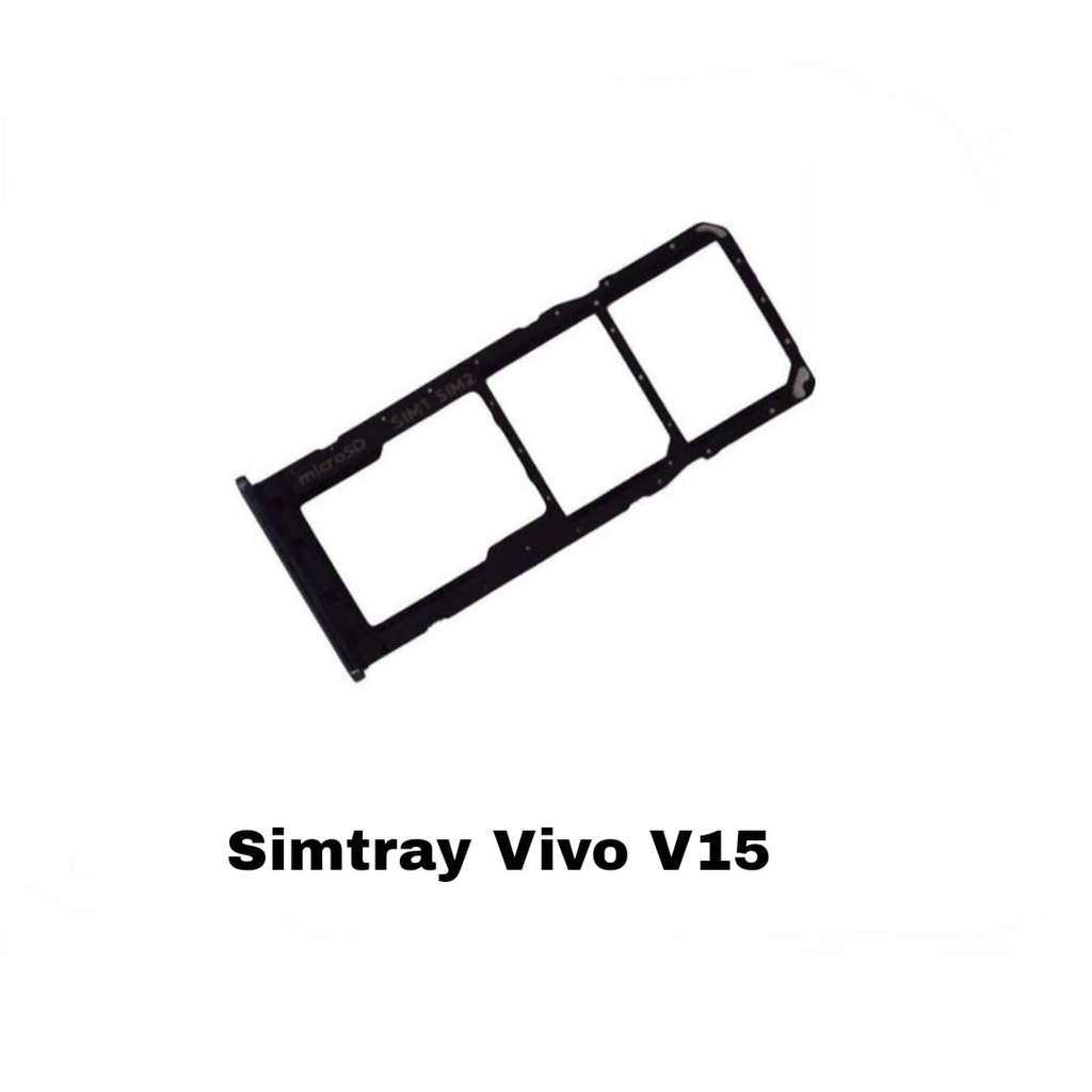 SIM TRAY VIVO V15 / 1819 ~ SIM SLOT CARD ~ SIMCARD TRAY ~ ITC SPAREPART ...