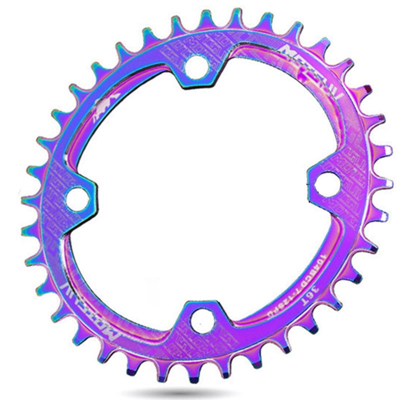 Deckas Round Narrow Wide 104 BCD Chainring 104bcd MTB 32T 34T 36T 38T Chainring Crankset Tooth ...