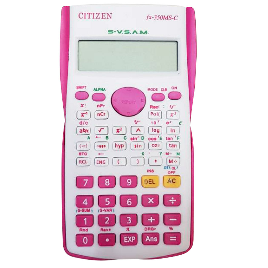 Kalkulator Sekolah Scientific Fx 350 Warna Scientific Calculator ...