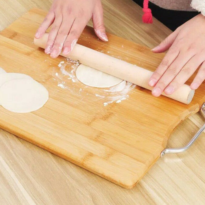 rolling pin kue gilingan adonan 20cm / rollan kayu perata adonan ...