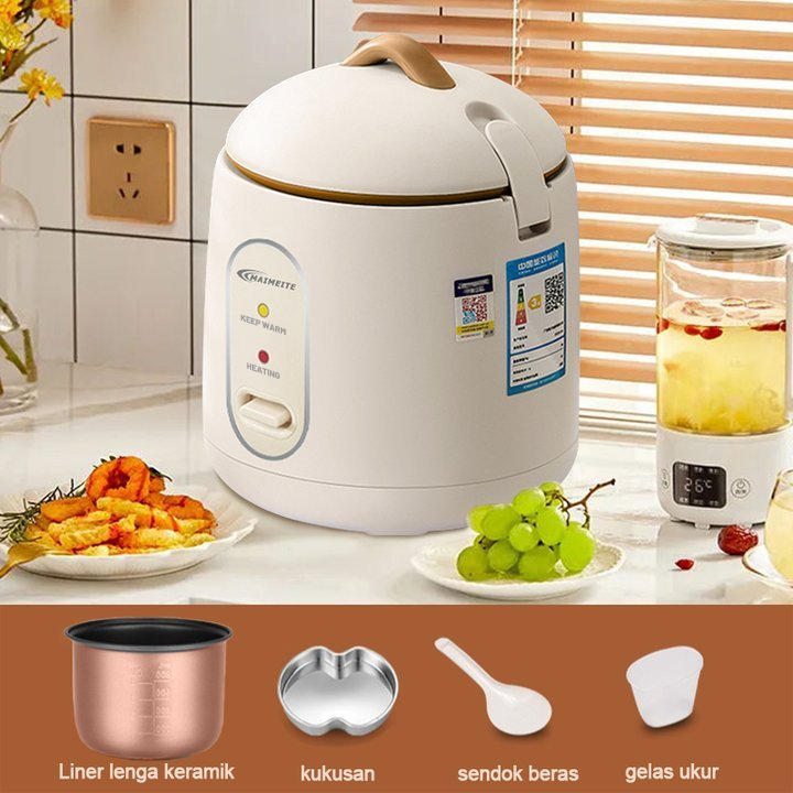 MAIMEITE Magic Com mini 0.8L Rice Cooker Panci anti lengket penanak ...