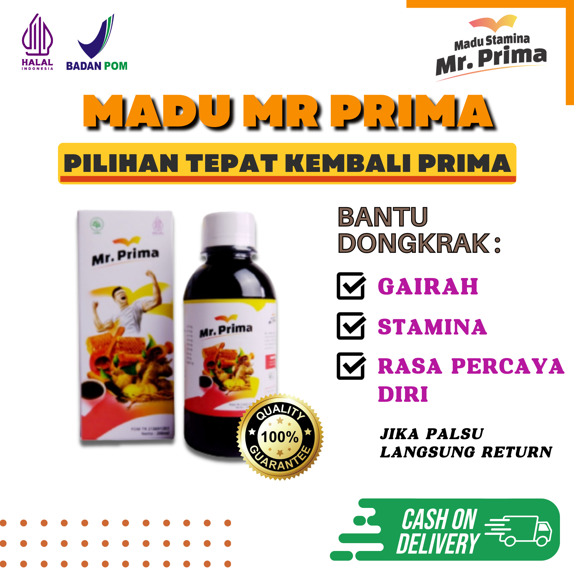 MR PRIMA Madu Asli Original 200gr | Lazada Indonesia