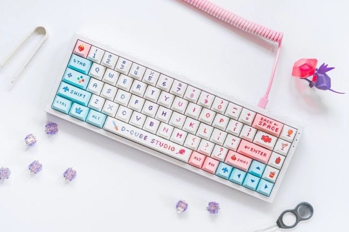KEYCAPS PBT PIXEL XDA PROFILE SUBLIM MECHANICAL KEYBOARD PIXELS ...