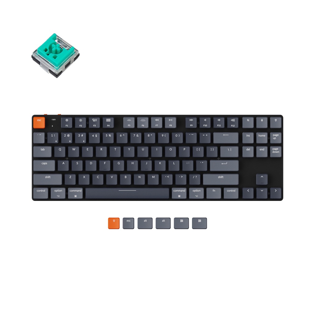 Keychron K1 SE Ultra Slim TKL 80% Layout Optical Hot-swappable RGB ...