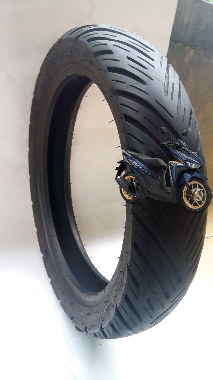 Ban belakang ALL NEW VARIO 125 ukuran 100/80 NON TUBELESS DONAT KARET ...