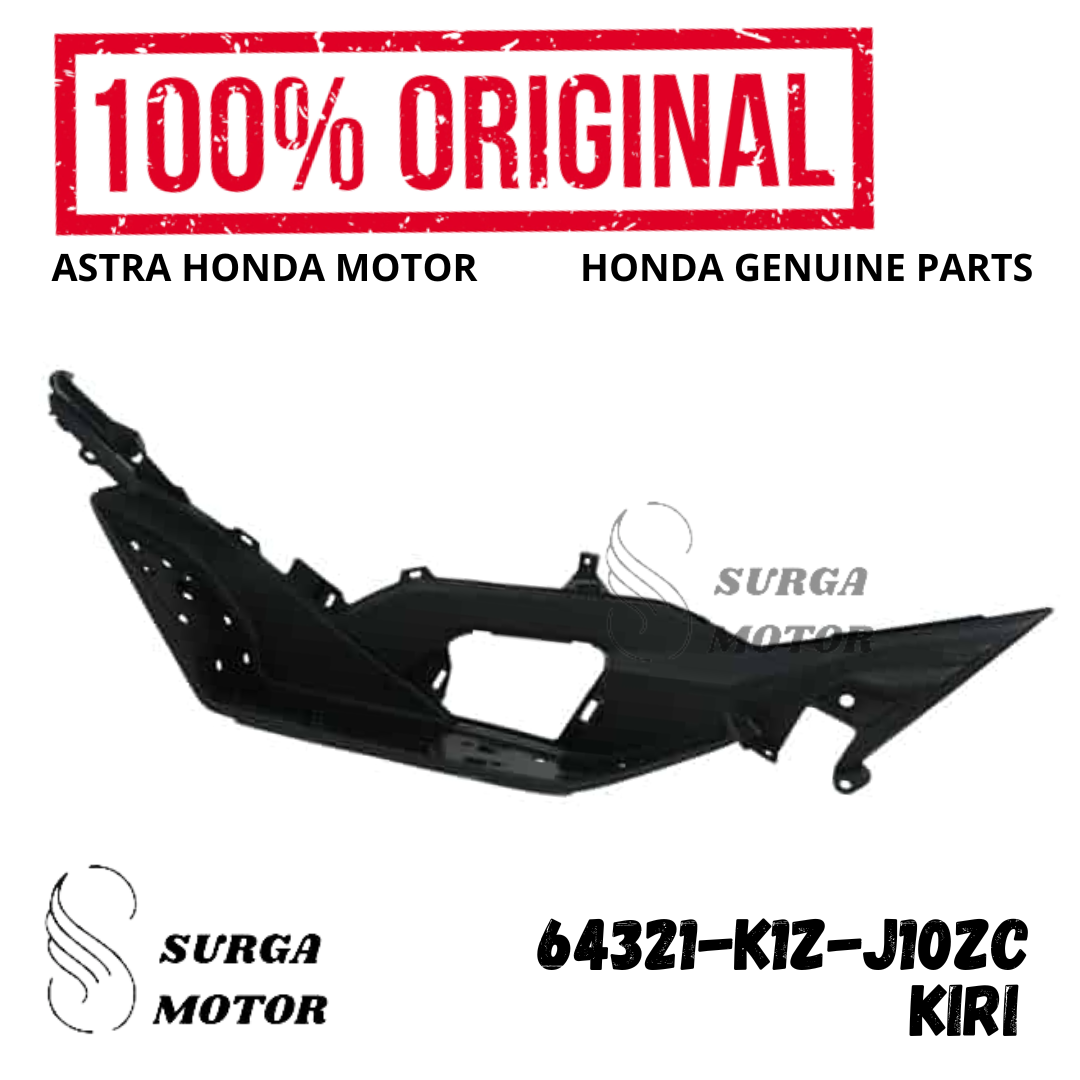 Cover Step Floor Dek Bawah Lantai Pijakan Kaki Kiri PCX 160 K1Z ...