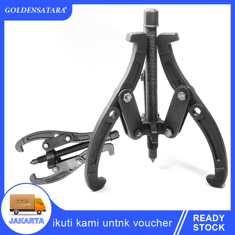 Treker 3 Kaki 6/4/3 Inch Gear Puller 3 Jaw Tracker Bearing Puller 3 Arm ...