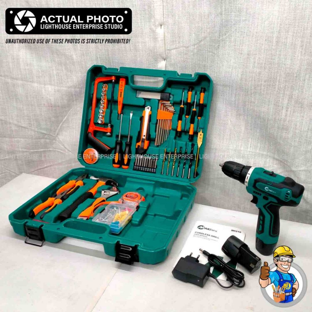 KEELAT Toolkit 112 Pcs 1 Set Box Kotak Alat Perkakas Pas TOOLS Mekanik ...