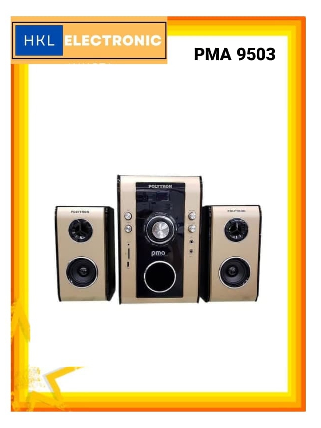 Speaker POLYTRON Multimedia Bluetooth PMA 9503 | Lazada Indonesia