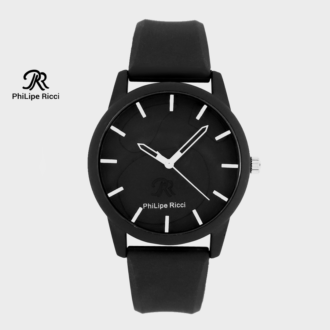 PhiLipe Ricci Jam Tangan Unisex Karet Analog Quartz Terbaru 8757 Free ...