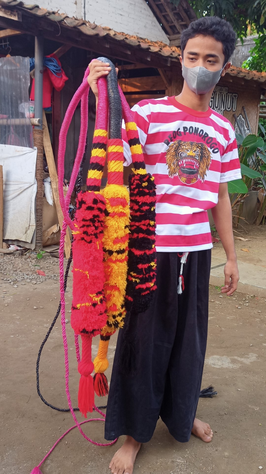 Pecut Bopo Panjang 3,5 meter | Pecut Gambuh | Pecut Jaranan | Cemeti ...