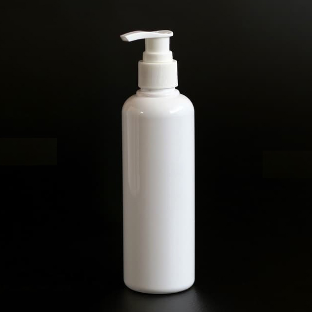 BOTOL PLASTIK 250ML WHITE PUTIH TUTUP PUMP / BOTOL PUMP 250ML WHITE ...