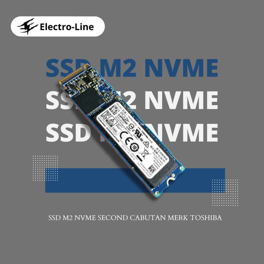 SSD M2 NVME SECOND CABUTAN MERK TOSHIBA 256GB | Lazada Indonesia