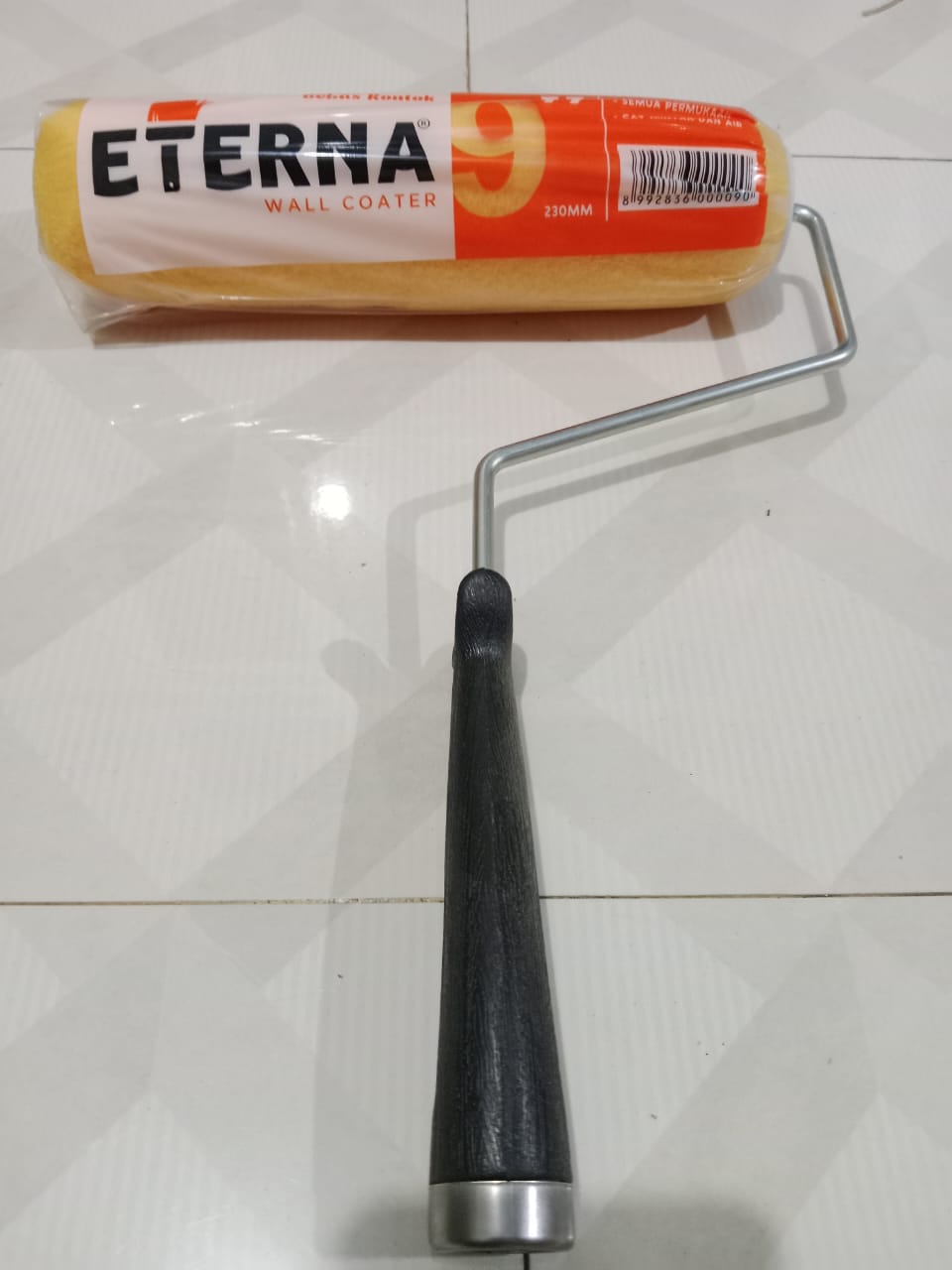 Kuas Roll / Roll Cat / Kuas rol cat tembok 9" Eterna | Lazada Indonesia