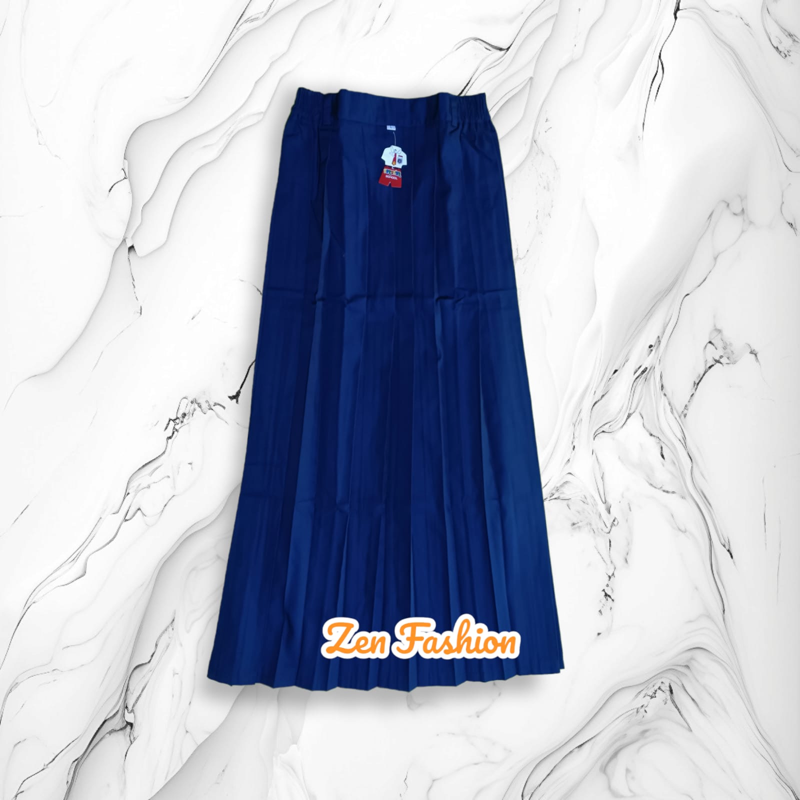 ROK BIRU SMP PANJANG ROK SMP PANJANG KLS 7-9 | Lazada Indonesia