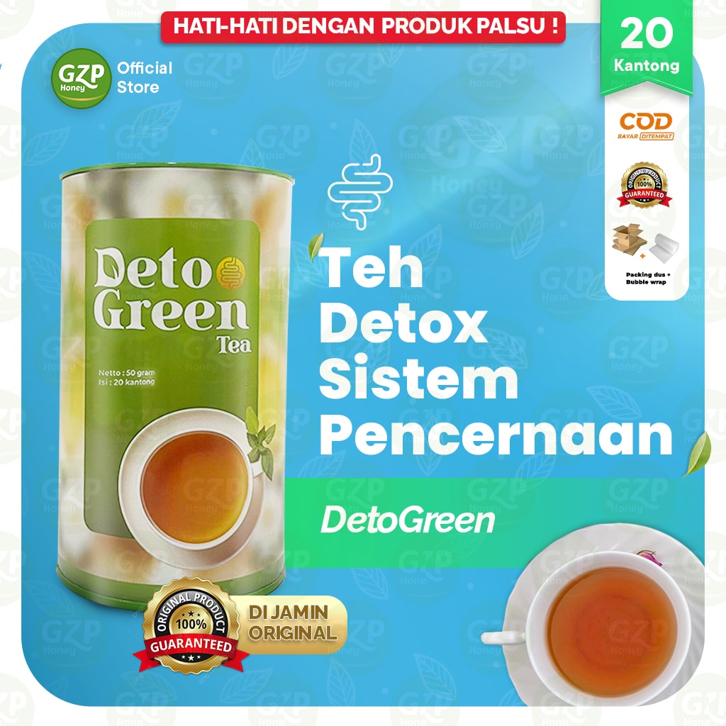 (PILIH VARIASI) DetoGreen Detox Sistem Pencernaan dan Membersihkan Usus ...