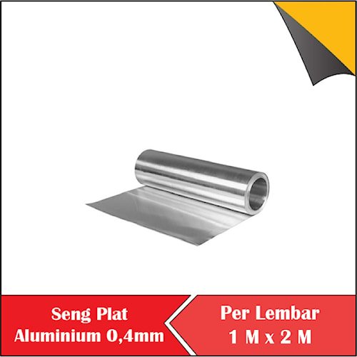 SENG PLAT ALUMUNIUM TEBAL 0,2MM 0,3MM 0,4MM 0,5MM LEMBARAN ALUMINIUM ...