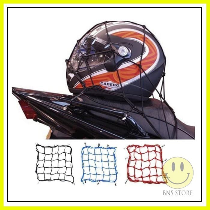 Jaring Helm Motor Jaring Barang Motor Jaring Tali Pengikat Helmet Helm ...