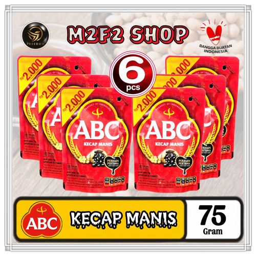 Kecap Manis ABC Pouch Refill - 75 gr (Kemasan 6 Pcs) | Lazada Indonesia